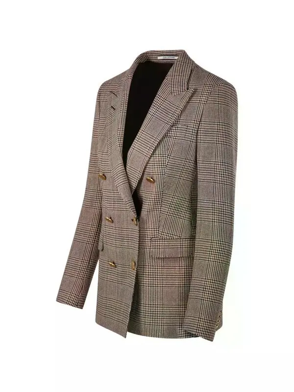 Tagliatore Parigi Double-breasted Checked Blazer