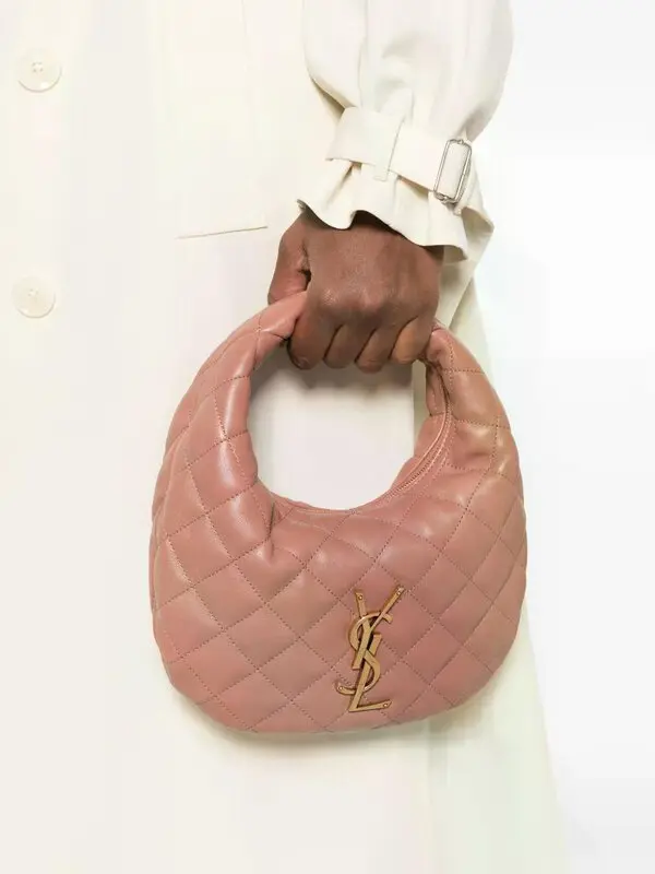 Saint Laurent Icarino Quilted Leather Tote Bag