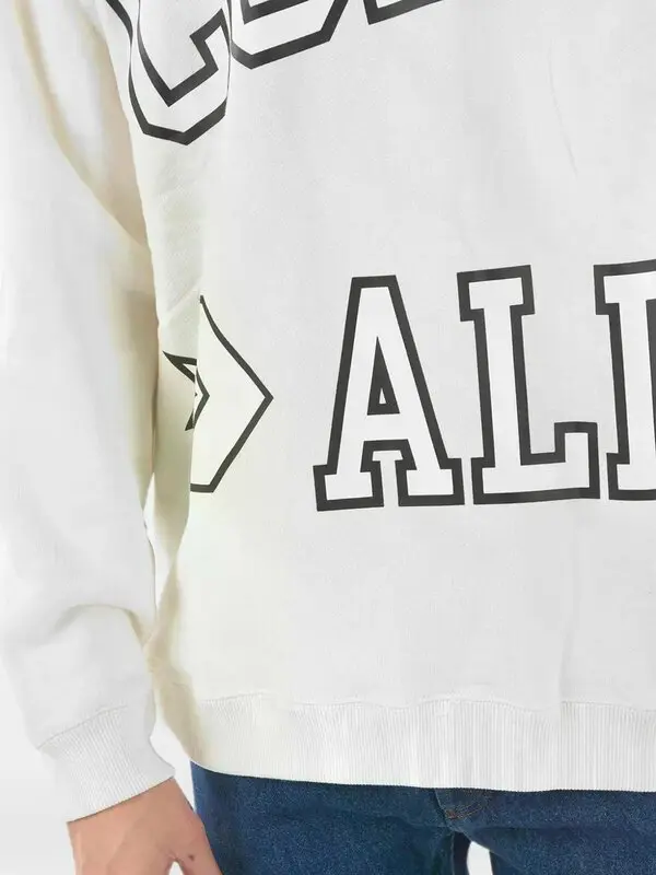 CONVERSE All Star Logo Print Crew Neck Sweater