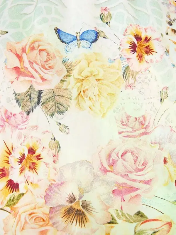 Camilla Floral-print Silk Dress