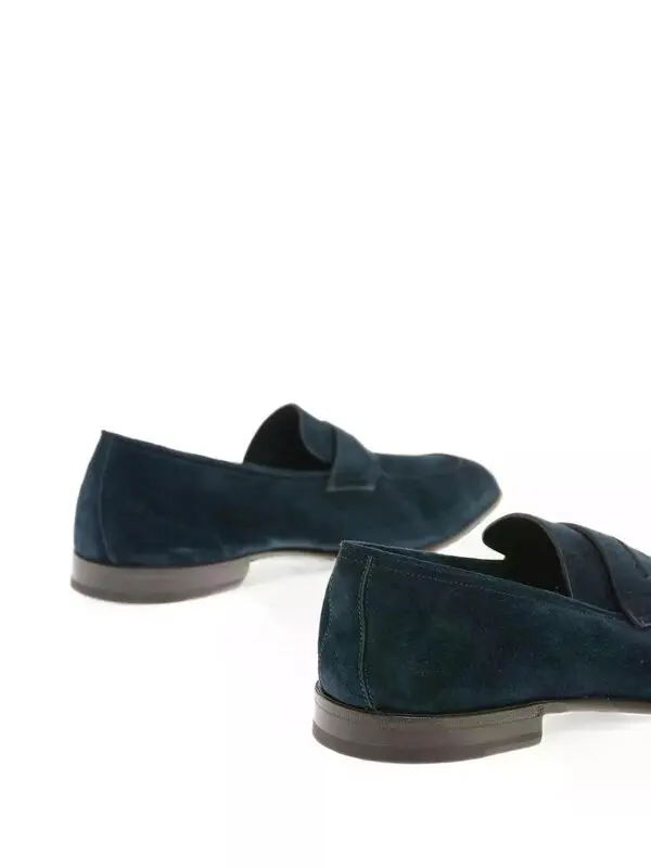 Zegna L'asola Suede Loafers