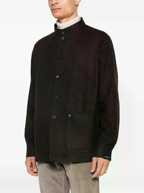 Tagliatore G-klein Button-up Mandarin-collar Jacket