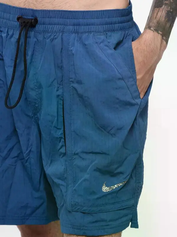 Nike Logo-print Ripstop Swim Trunks