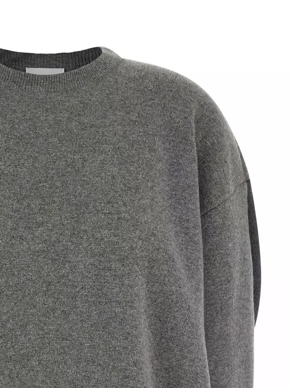NUDE Two-tone Dropped-shoulder Sweater