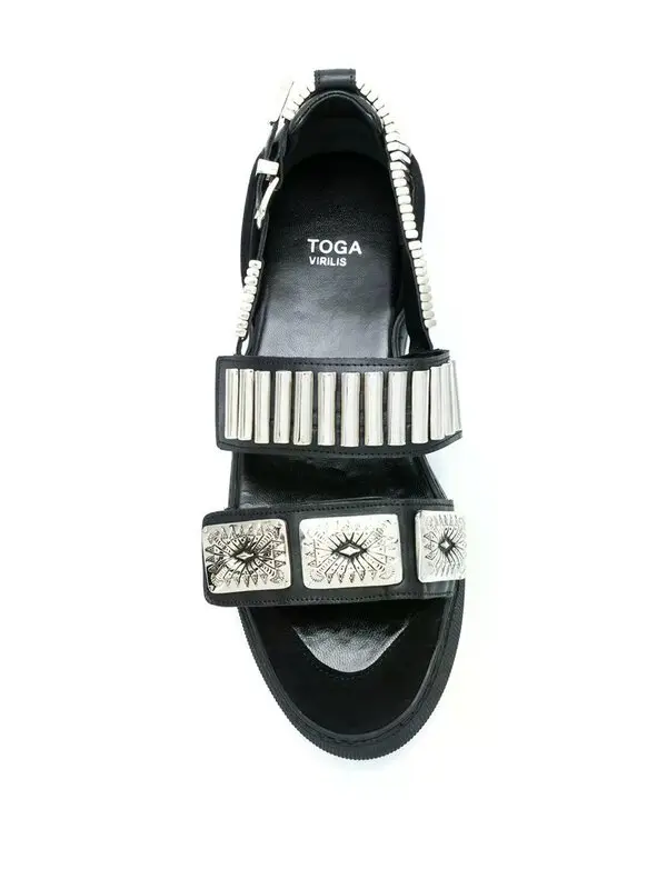 TOGA VIRILIS Touch-strap Sandals