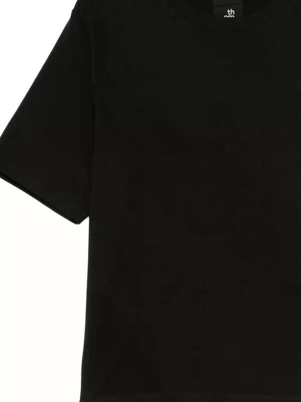 THOM KROM Crew-neck Embroidered T-shirt