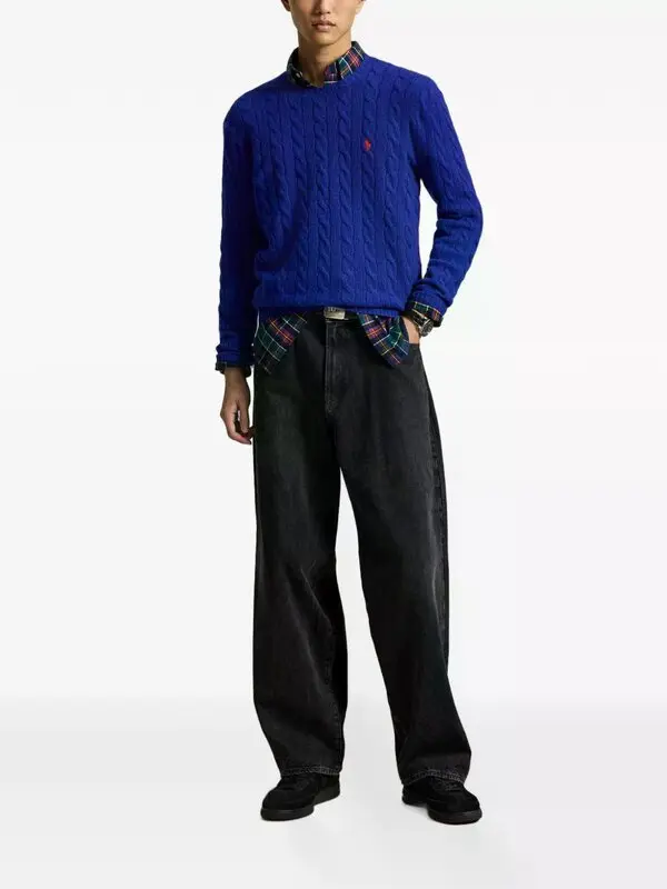 Polo Ralph Lauren Cable-knit Wool-cashmere Jumper