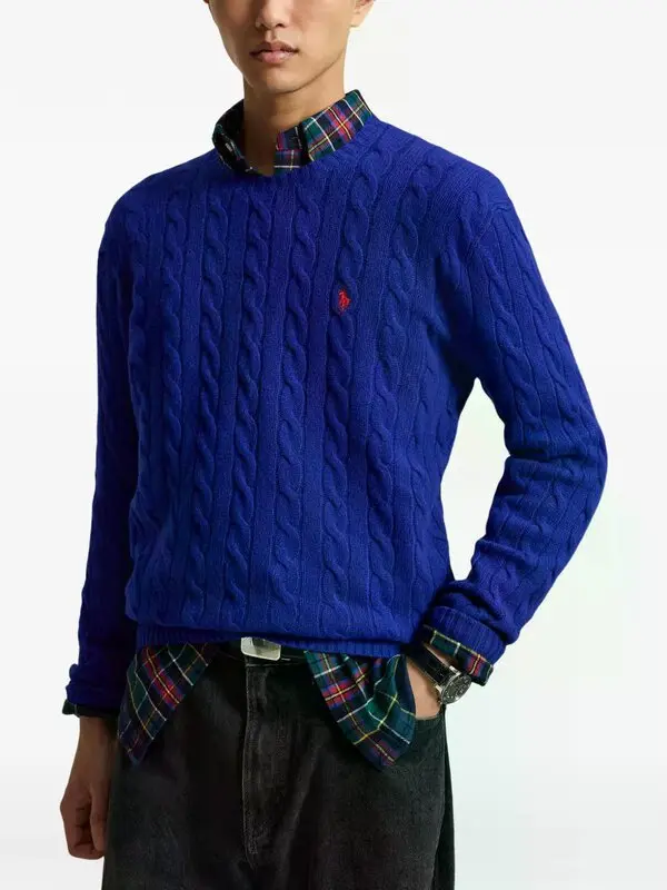 Polo Ralph Lauren Cable-knit Wool-cashmere Jumper