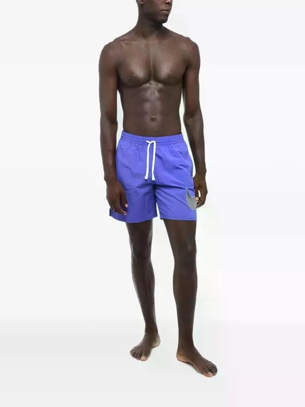 Nike Swim Gfx 7 Volleyball Logo-print Swim Shorts