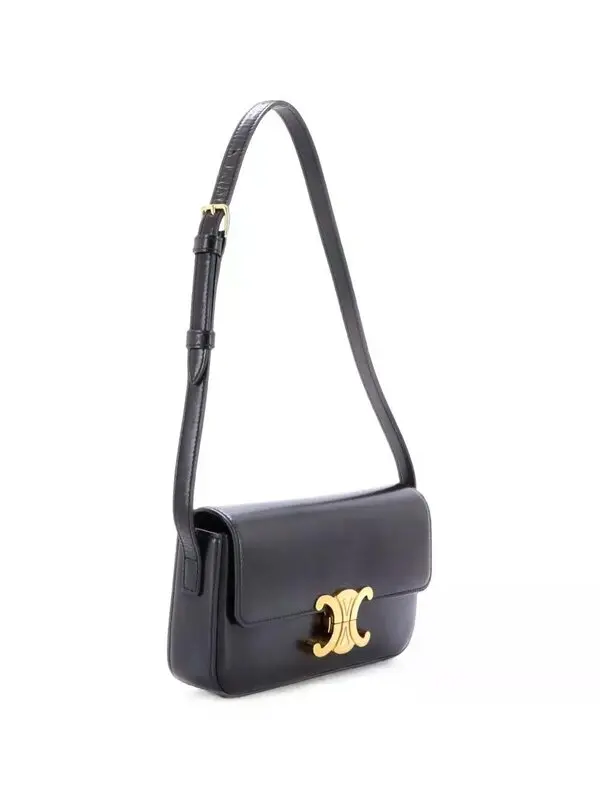 Celine Triomphe East-west Smooth Calfskin Shoulder Bag