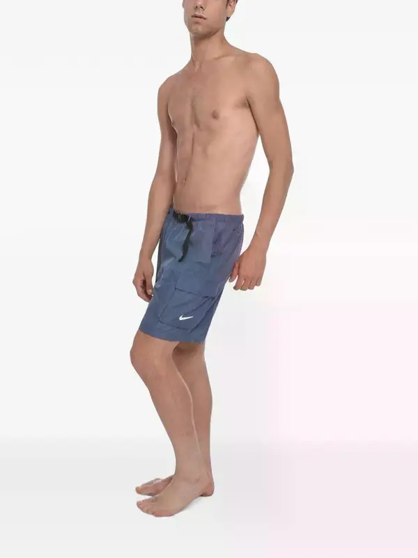 Nike Belted Cargo Swim Shorts - Blue