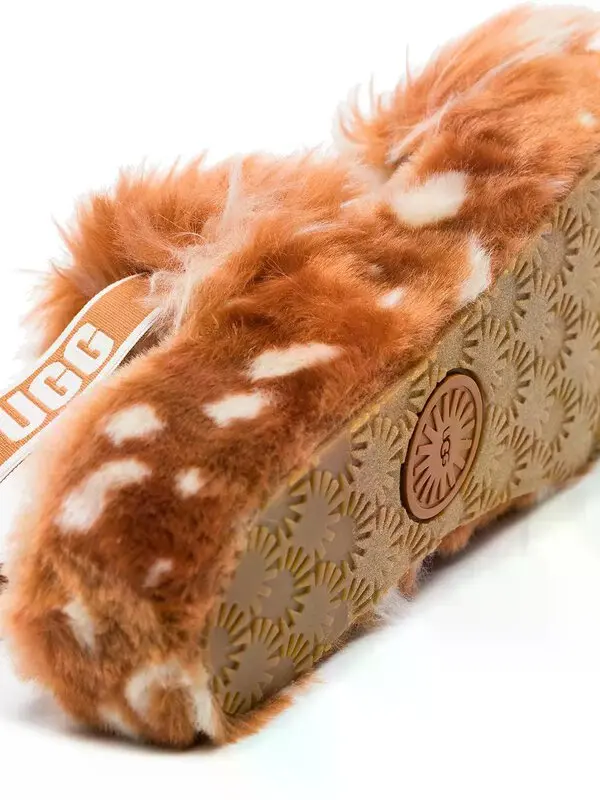 UGG Shearling Embellished Slippers