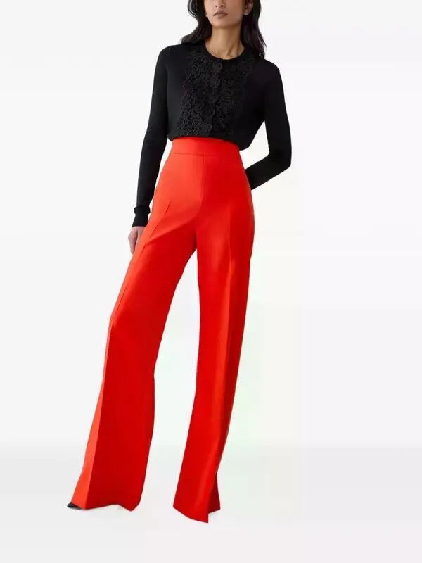Carolina Herrera Diane Wide-leg Trousers