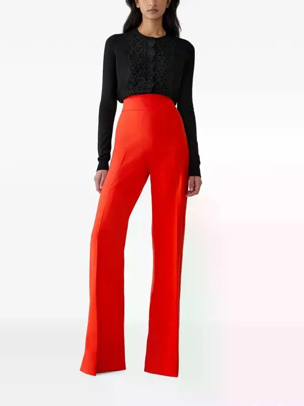 Carolina Herrera Diane Wide-leg Trousers