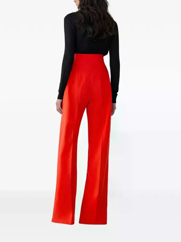 Carolina Herrera Diane Wide-leg Trousers