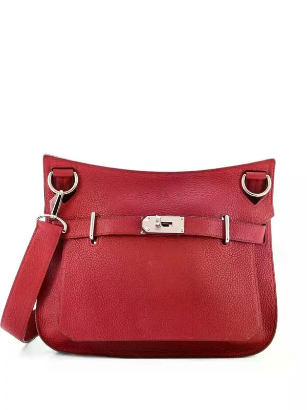 Hermès Jypsiere Bag Clemence 31 Crossbody Bag - Red