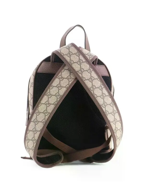 Gucci Ophidia Gg Coated Canvas And Leather Backpack