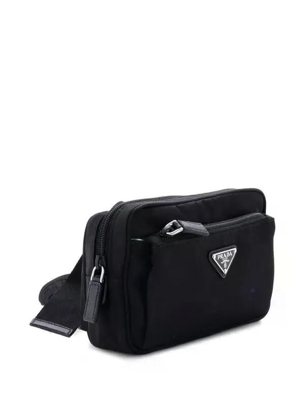 Prada Tessuto Small Belt Bag - Black