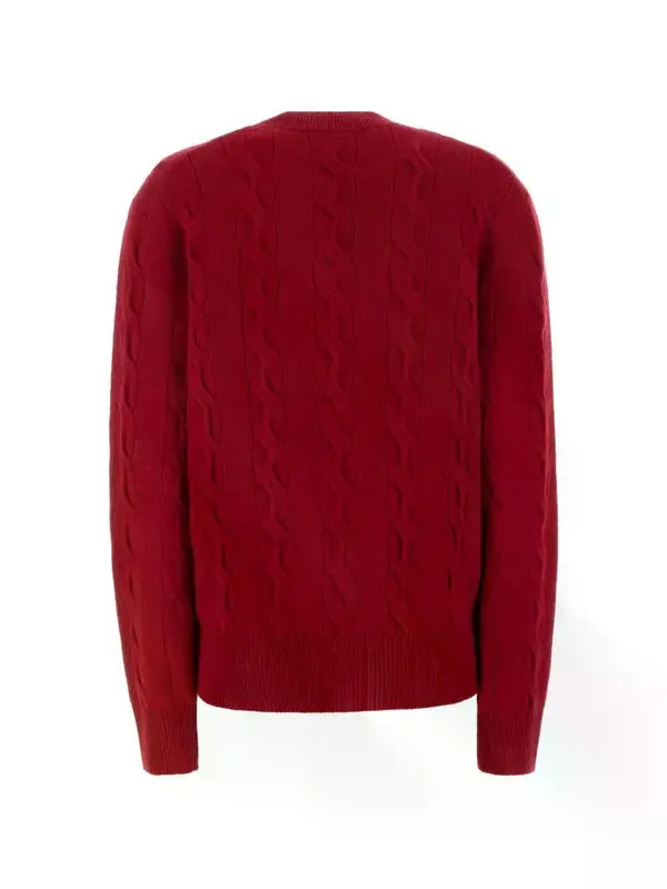 AMI Paris Cable-knit Sweater