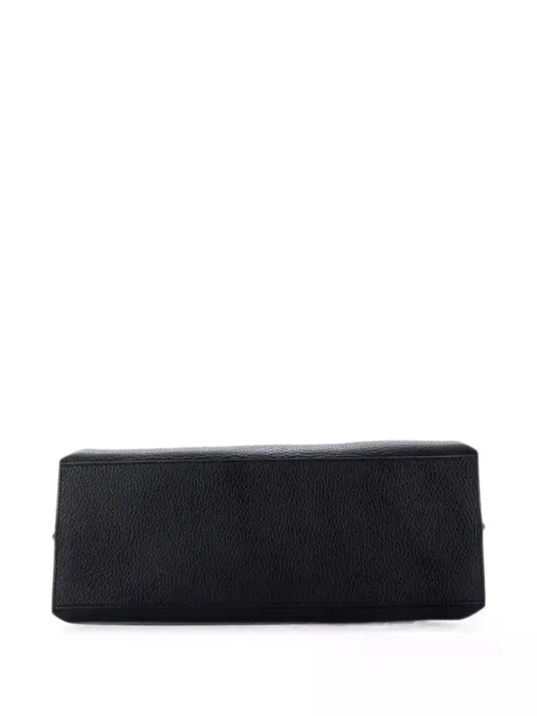 Gucci Bamboo Daily Top Handle Bag Leather Medium Satchel