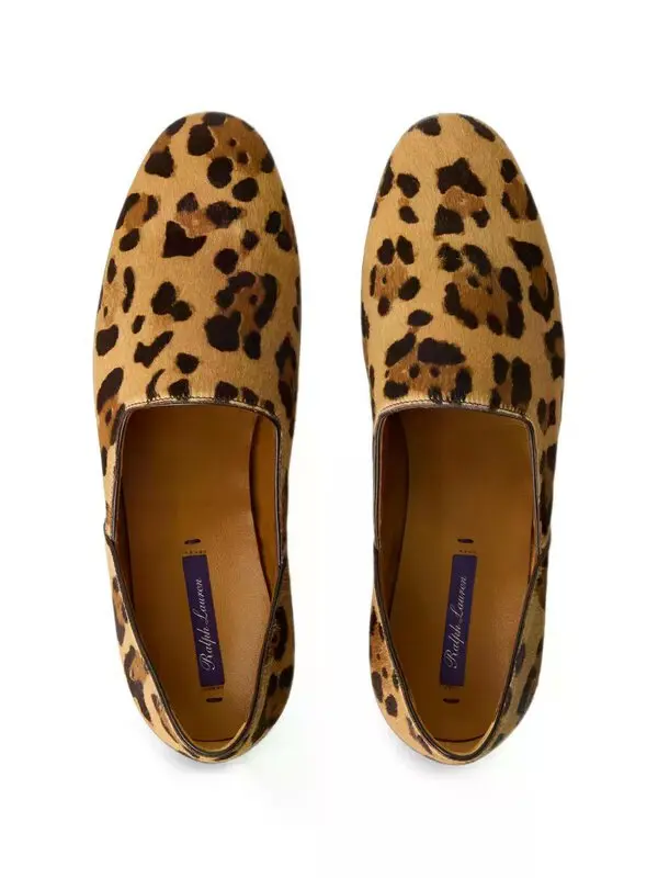 Ralph Lauren Bronwen Leopard-print Loafers