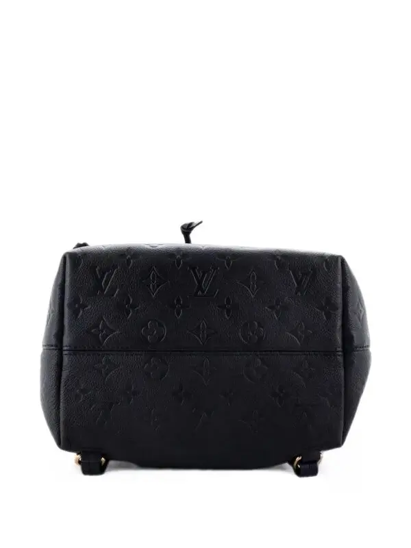 LOUIS VUITTON Montsouris Nm Monogram Empreinte Leather Pm Backpack