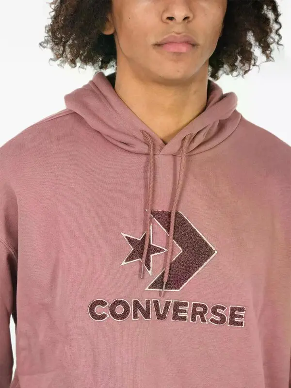CONVERSE Logo-embroidered Hoodie