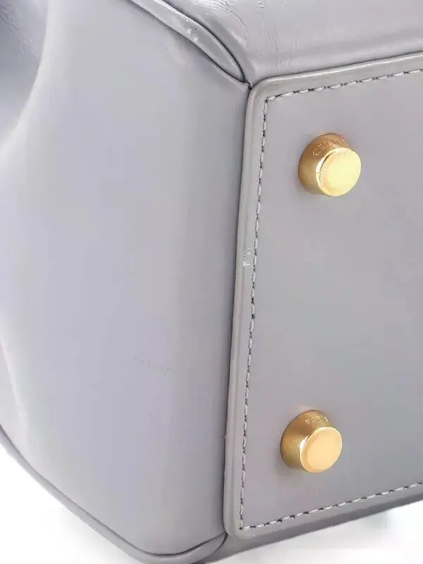 Celine 16 Top Handle Bag Smooth Calfskin Small Satchel