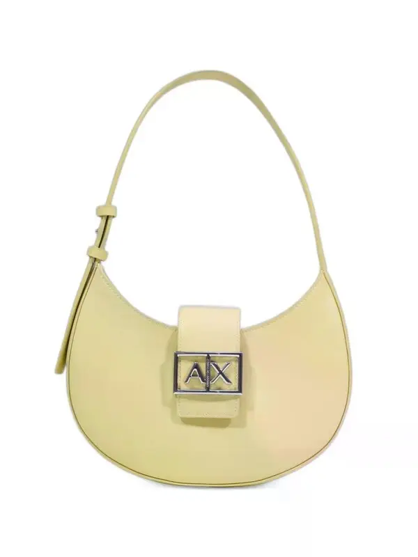 Armani Exchange Logo Plaque Shoulder Bag