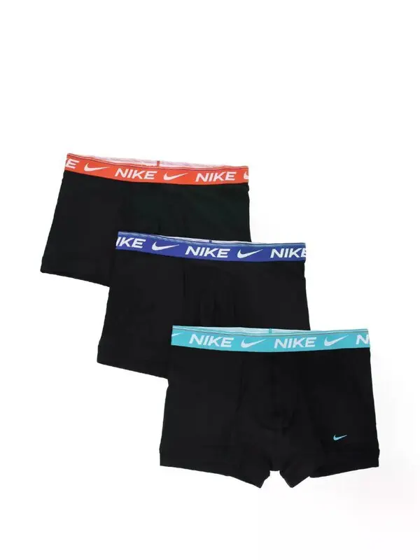Nike Dri-fit Logo-waistband Boxers - Black