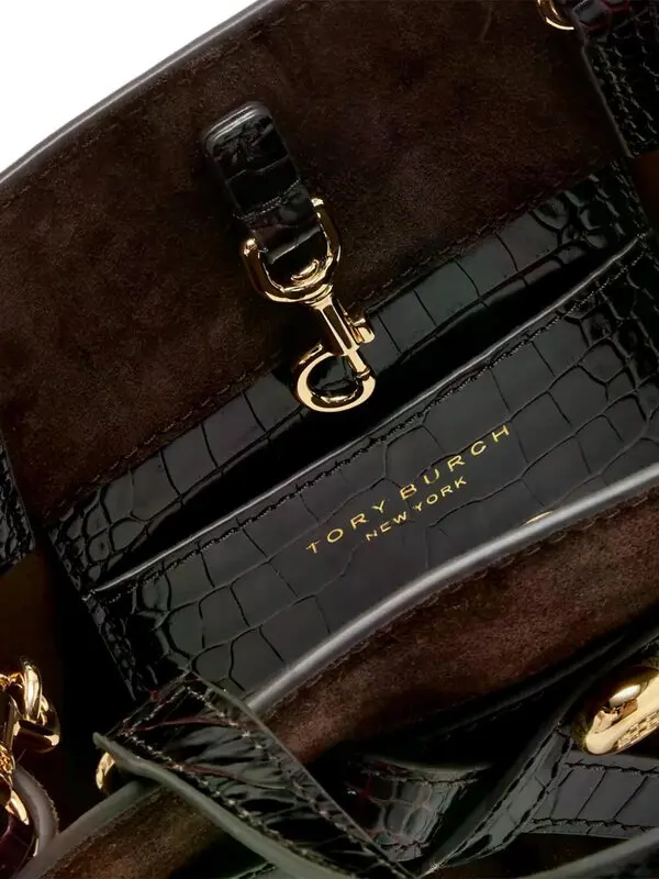 Tory Burch Small Romy Suede Bauletto Bag