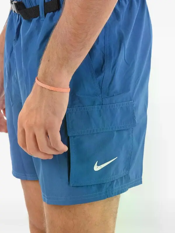 Nike Logo-print Cargo Swim Sorts