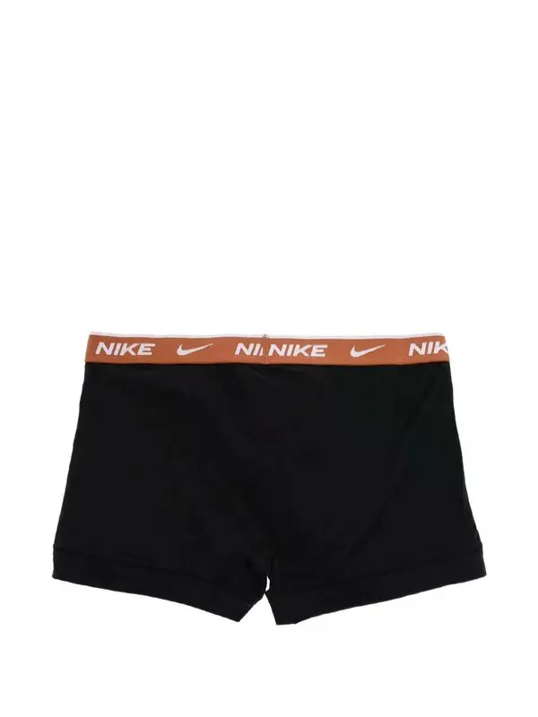 Nike Logo-waistband Set Of Three Boxer Briefs
