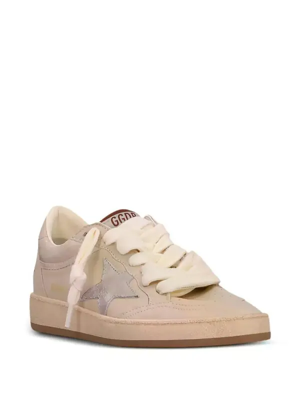 GOLDEN GOOSE Ball Star Glitter Sneakers - Neutrals