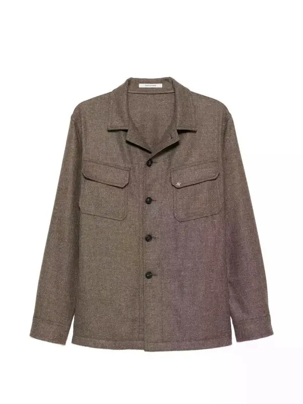 Tagliatore Button-up Wool Jacket