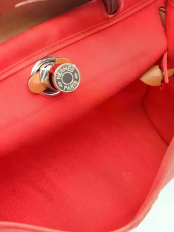 Hermès Herbag Zip Pm Handbag - Red