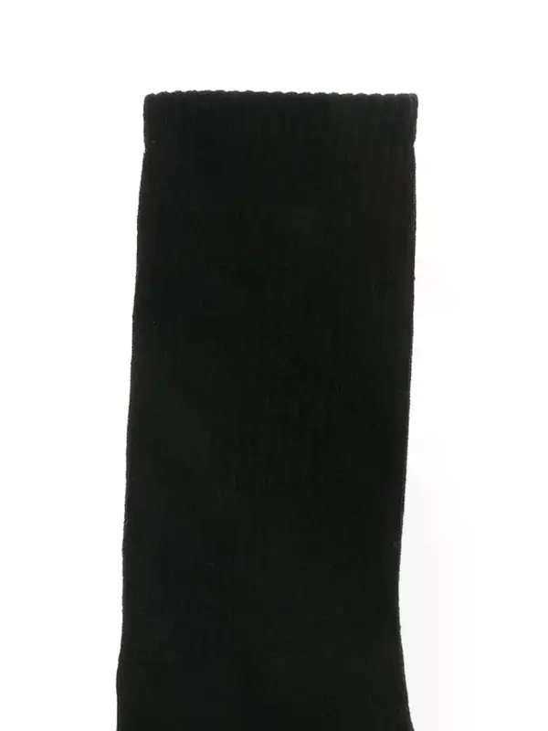 1989 STUDIO Ribbed Logo-print Socks