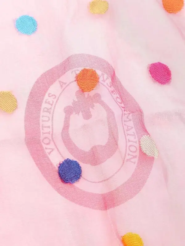 Hermès 2020s Transforming Cars Scarf - Pink