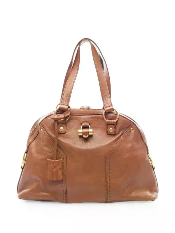 Saint Laurent Leather Tote Bag
