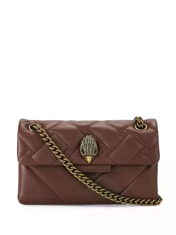 Kurt Geiger Quilted Eagle-plaque Shoulder Bag