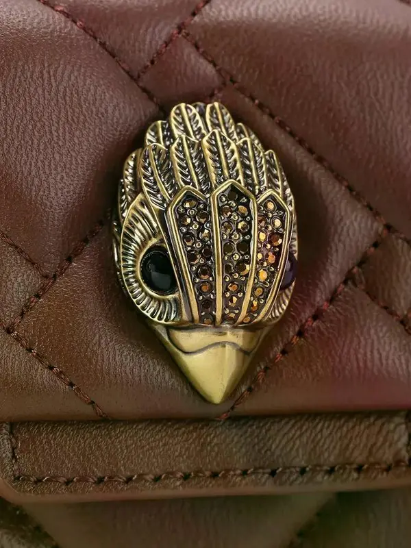 Kurt Geiger Quilted Eagle-plaque Shoulder Bag