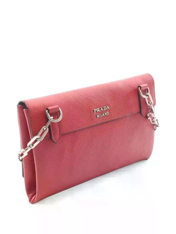 Prada Saffiano Leather Shoulder Bag