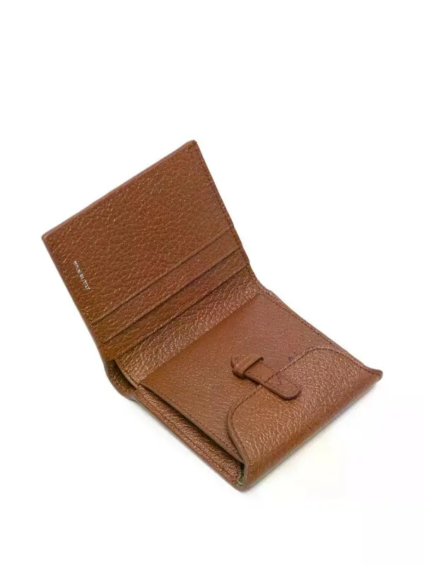 Paul Smith Logo-stamp Pebbled-leather Wallet