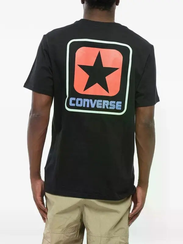 CONVERSE Logo-print Cotton T-shirt
