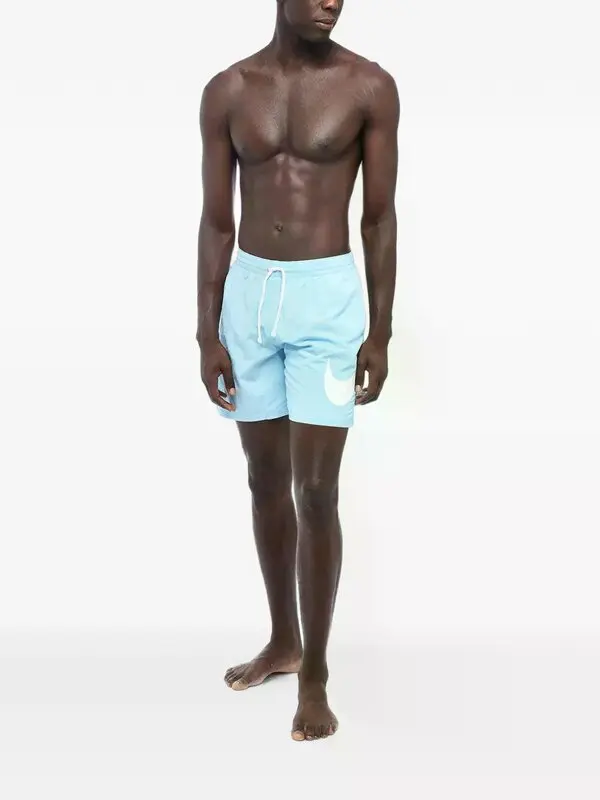 Nike Logo-print Drawstring Swim Shorts