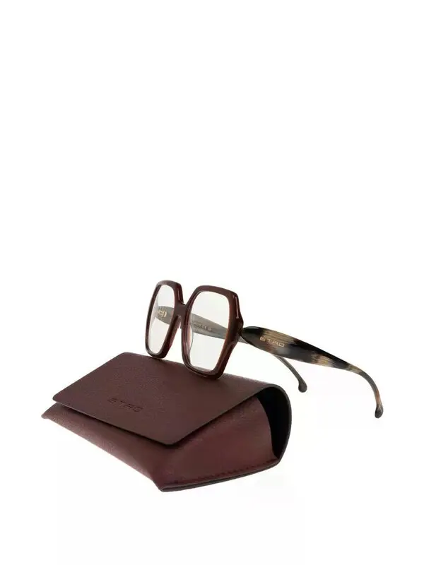 Etro Geometric Frame Eyeglasses