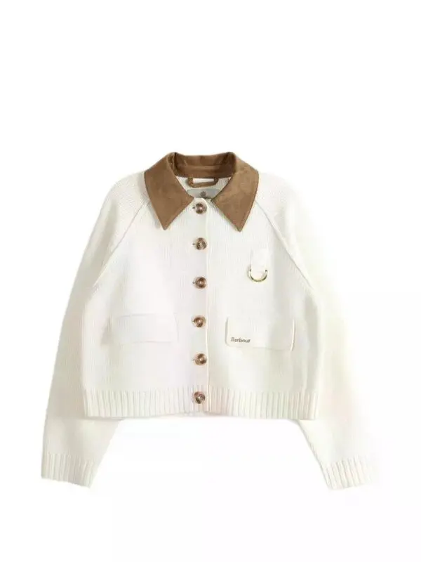 Barbour Alverstone Knitted Cardigan - Neutrals