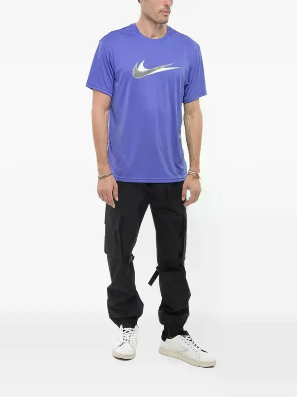 Nike Stacked Swoosh Logo-print T-shirt