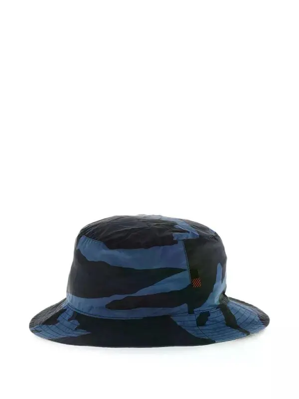 Woolrich Packable Camouflage-print Bucket Hat - Black