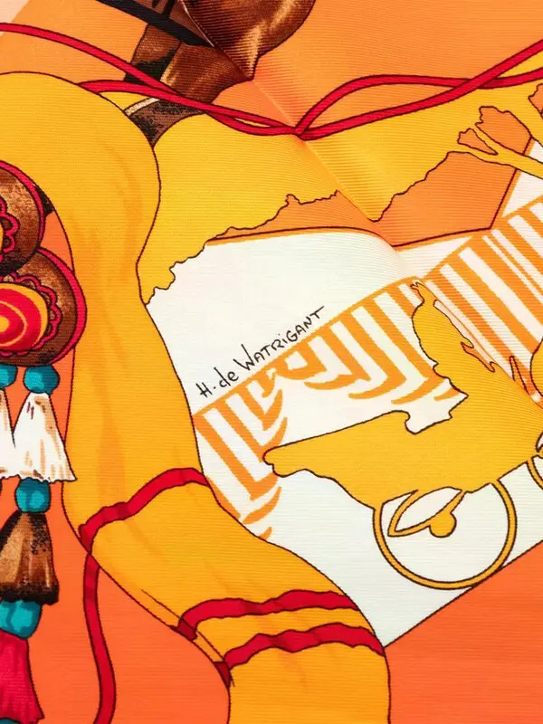 Hermès 1990-2010 Feria De Sevilla Silk Scarf 90 Scarves